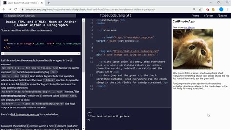 basic html and html5 12 28 nest an anchor element within a