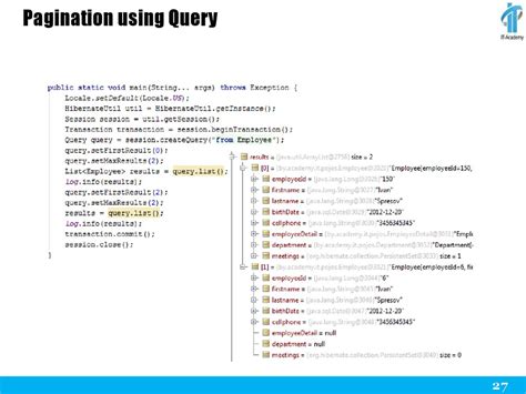 hibernate query language hql презентация онлайн