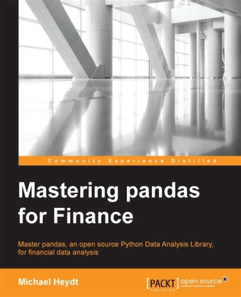 mastering pandas for finance by michael heydt goodreads