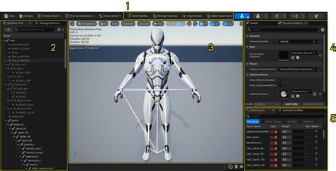 unreal engine のスケルトン エディタ unreal engine 5 0 ドキュメント