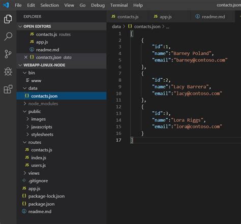 azure and co build a node js application and deploy it git push to an