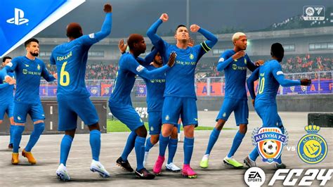 Fc 24 Al Fayha Vs Al Nassr Saudi Pro League 23 24 Ronaldo Soccer