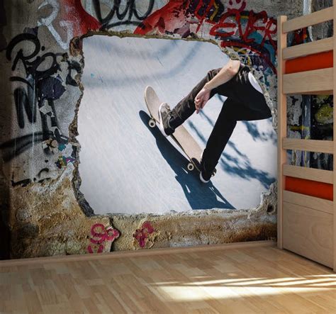 Mural De Arte Personalizado De Diseño De Graffiti Tenvinilo