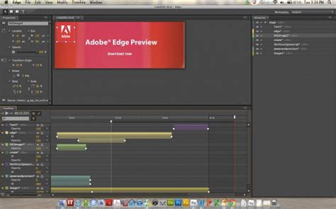 adobe debuts preview version of adobe edge for creating html5 web