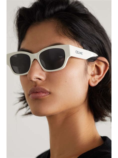 Celine Eyewear Square Frame Acetate Sunglasses Net A Porter