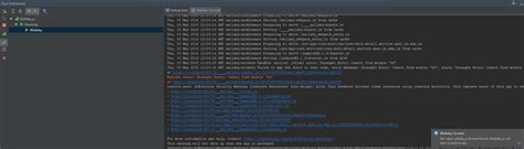 runtime error uncaught error cannot find module fs