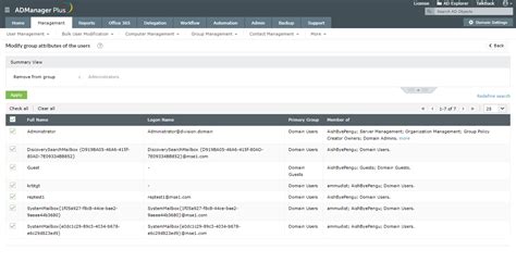 how to remove users from active directory group using powershell