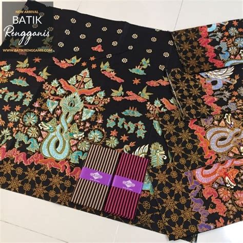 Jual Batik Seragam Kain Seni Tulis Iwan Tirta Motif Mego Nogo Asmoro Di