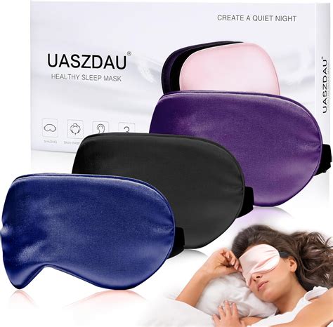 Sleep Mask Silk Eye Mask For Sleeping Super Soft Blackout