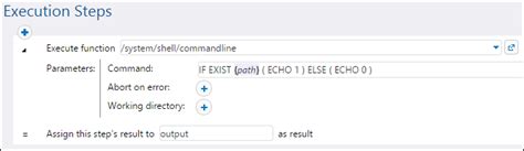 check if a path exists