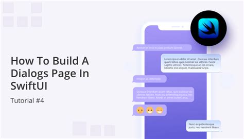 how to build a dialogs page in swiftui quickblox