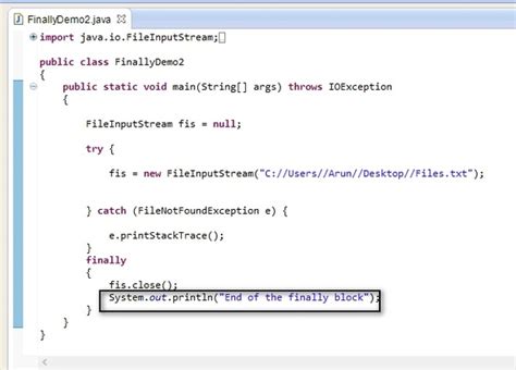 what is the use of the finally keyword in java quora