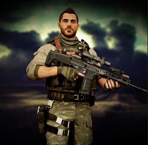 Artstation Mw2 2022 Sgt Johnny Soap Mactavish