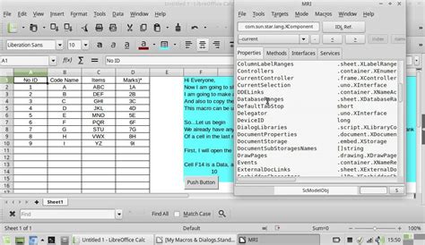 libreoffice calc macro basic simple paste a copied cell into the last