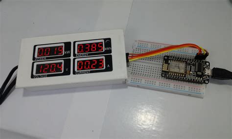 meter pzem 004 esp8266 and platform iot ubidots pdacontrol
