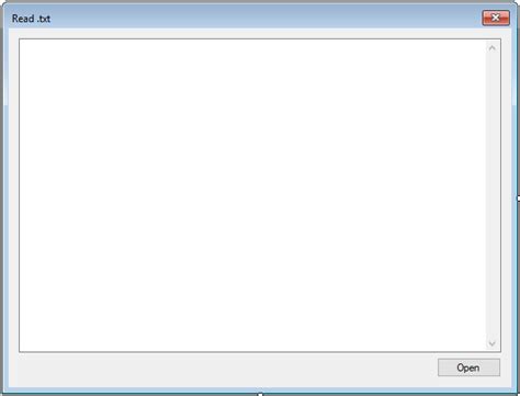 foxlearn windows forms how to read text file txt in c