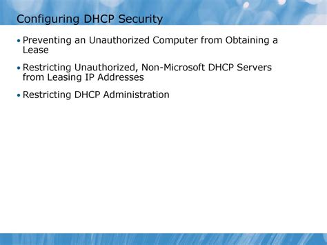 Configuring And Troubleshooting Dhcp Ppt Download