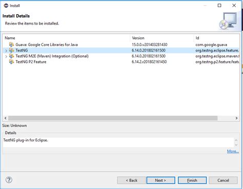 how to install testng plugin in eclipse latest version