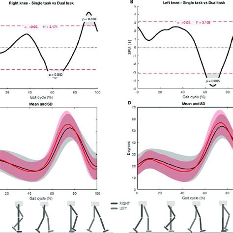 Joint Angles And Spatiotemporal Parameters During Gait Single Task And