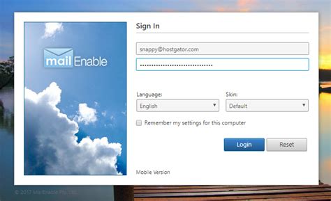 showing email headers in mailenable hostgator support
