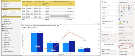 solved graphing two quick measures microsoft power bi community