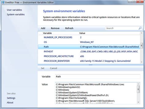 print path variable in windows powershell