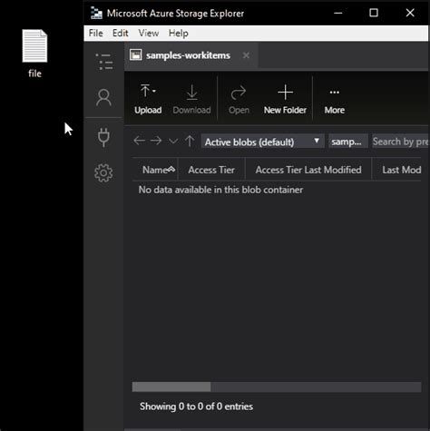 simple file versioning with blob storage and azure