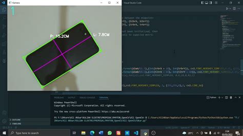 measure object size using opencv youtube