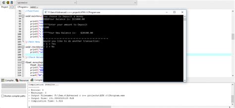 atm banking in c programming with source code source code and projects