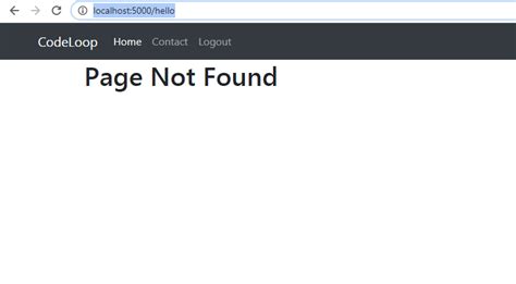 flask tutorial custom error page in flask codeloop