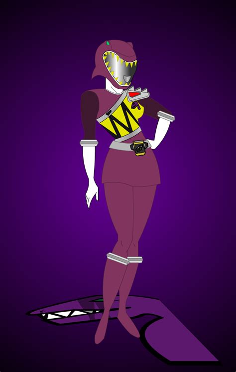 Power Rangers Dino Charge Purple Ranger By Jay Tigran