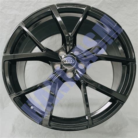 E37 4x New Alloy Wheels 17 Inch Alloys Black Audi Tt S3 A3 Rs3 A4 Tts
