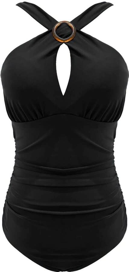 Milax One Piece Swimsuit Womens One Piece Bathing Suit Plus Size