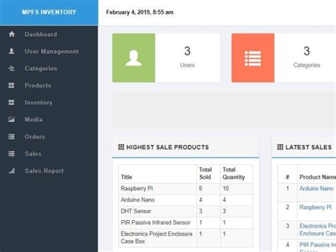 serving your own inventory management system