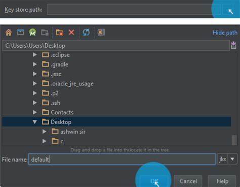 android how can i create a keystore stack overflow