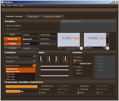 c template interface