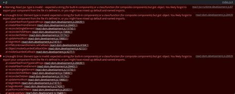 [solved] react jsx type is invalid expected a string class or