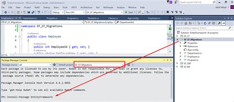 code first approach and code first migrations in entity framework