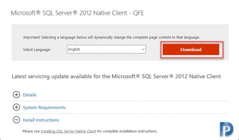 fix sccm sql server native client update warning