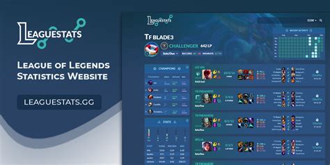 📈 league of legends stats web app bestofvue
