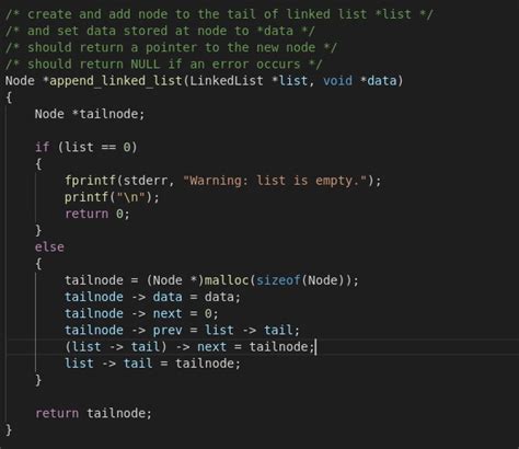 solved c programming code add node tail doubly linked list trying