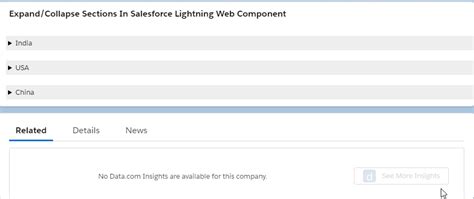 salesforce code crack expand collapse sections in salesforce lightning