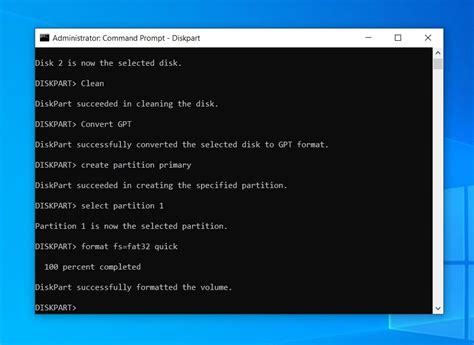 how to create windows 10 bootable usb with command prompt