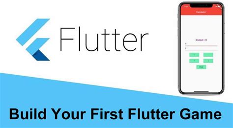 flutter build your first flutter game