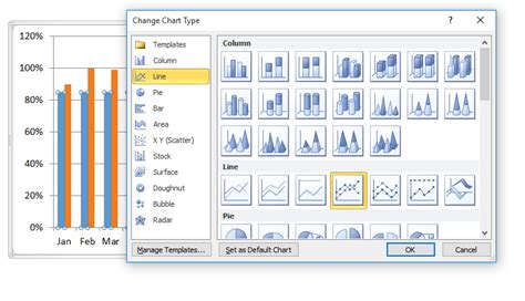 excel 2010 create a combo chart