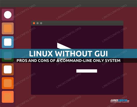 Using Linux Without Gui Linuxconfig