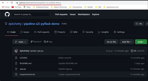 build and publish docker images from a github source using red hat