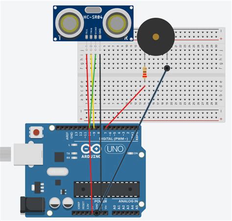 beeping proximity sensor arduino project hub