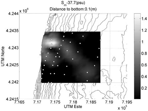 Spatial Distribution Of Salinity During The August 2008 Campaign