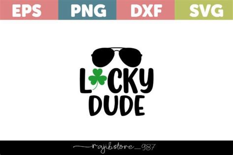 Lucky Dude Svg Graphic By Rajibstore 987 · Creative Fabrica